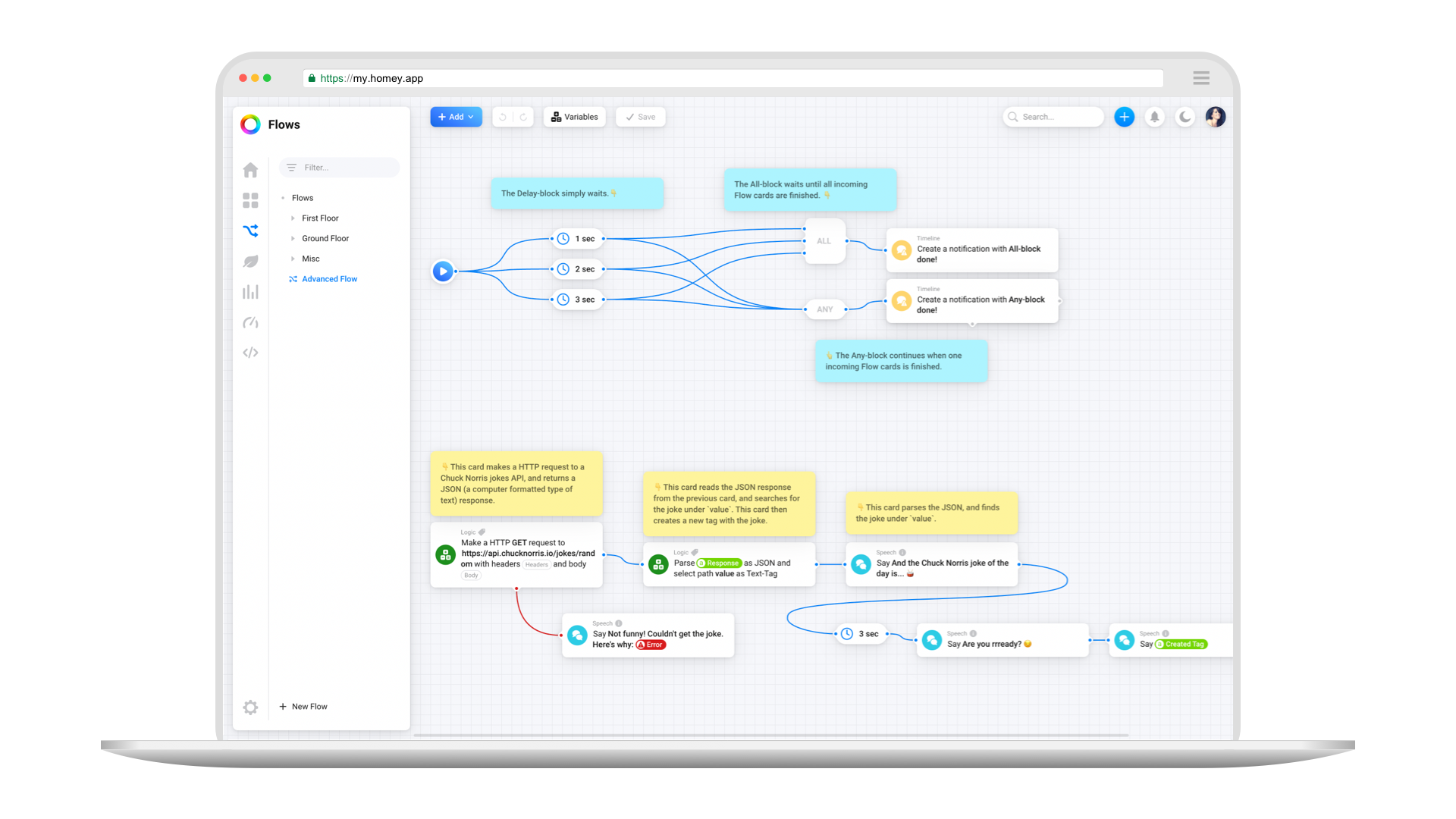Try Advanced Flow for free this weekend | Homey