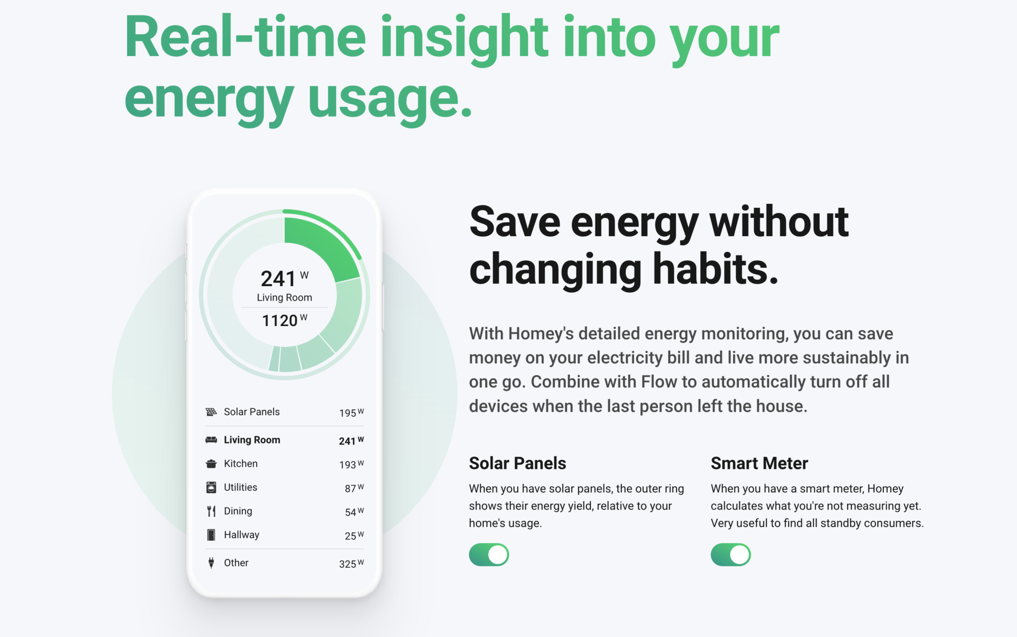 Energy Management in a Smart Home | Homey