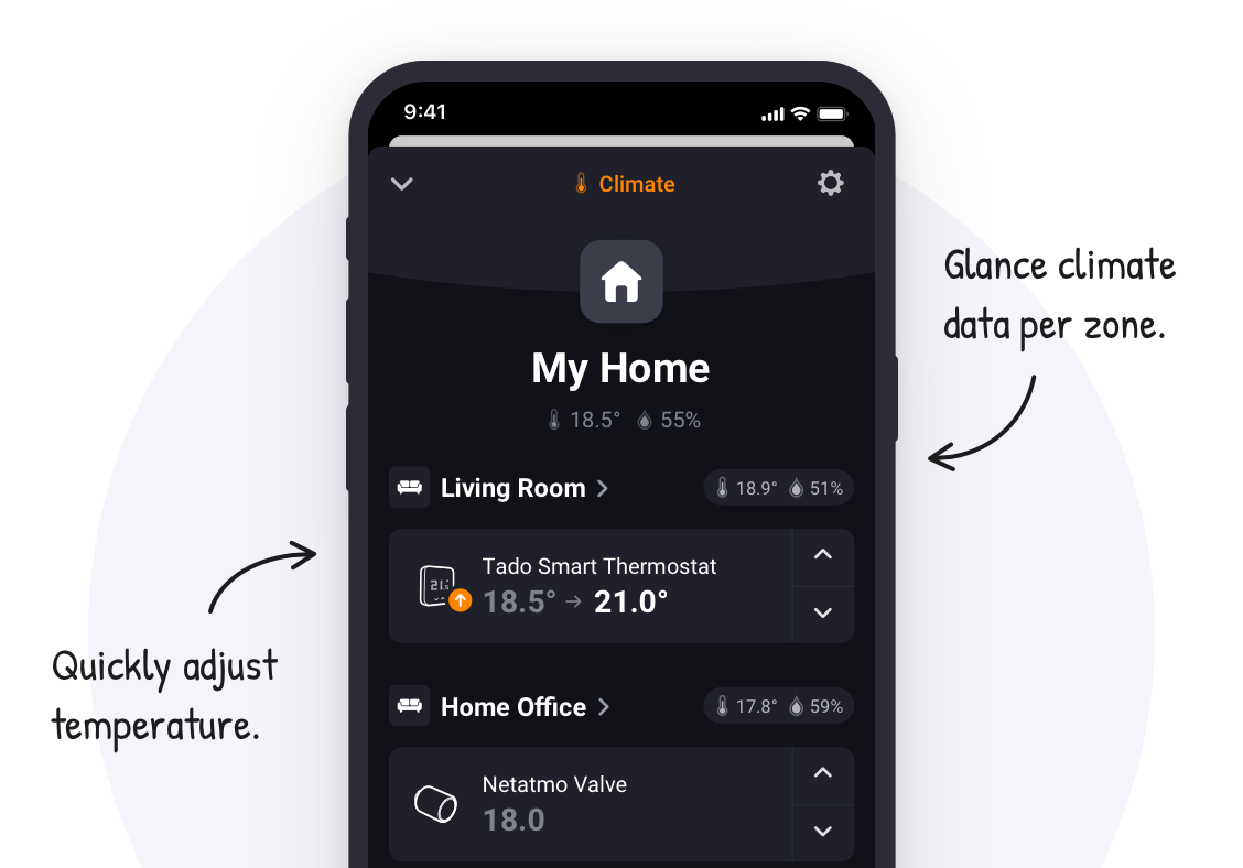 Introducing Climate Controls – News | Homey