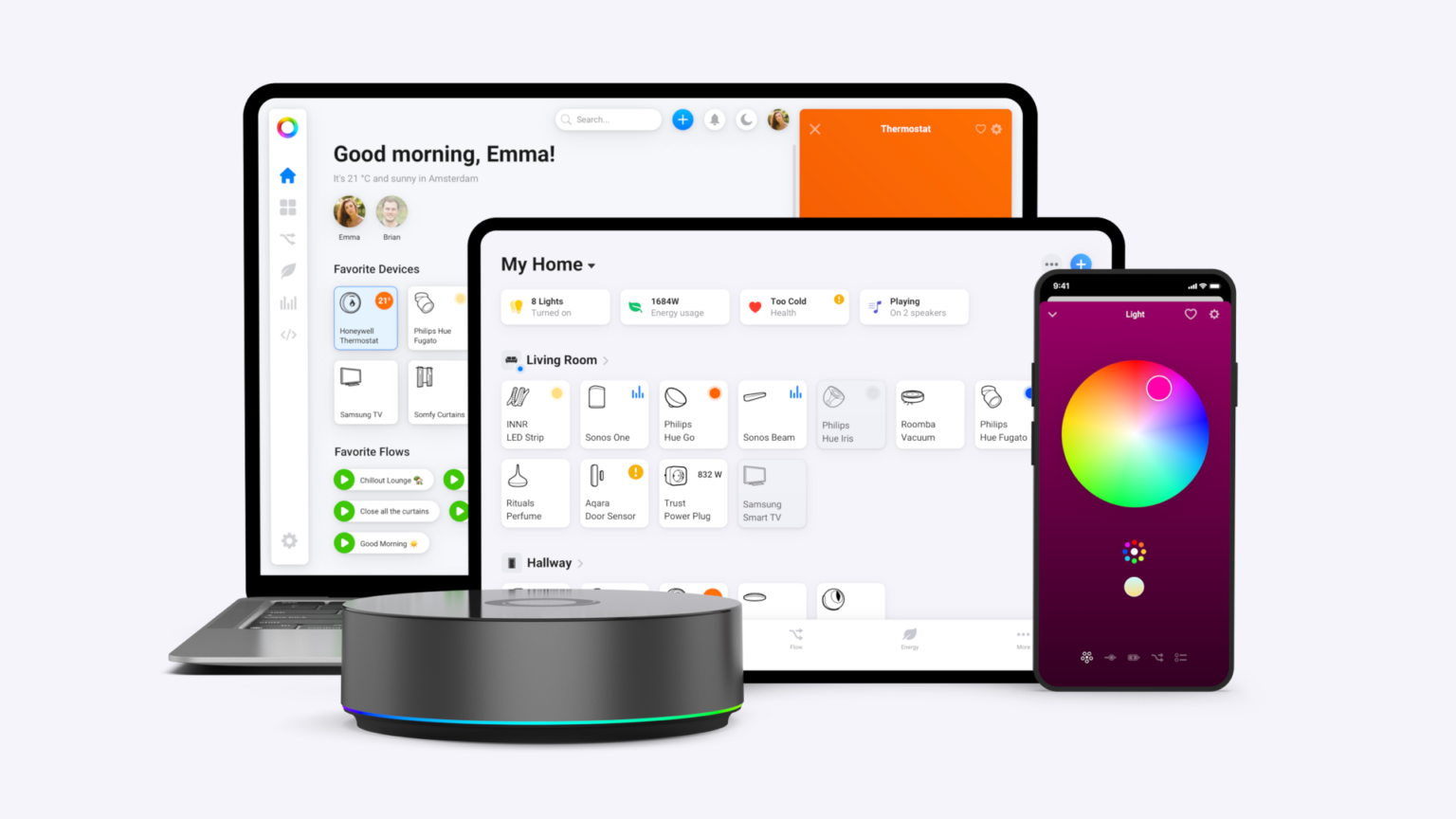 Turn KNX into a real smart home: Homey as KNX homeserver | Homey