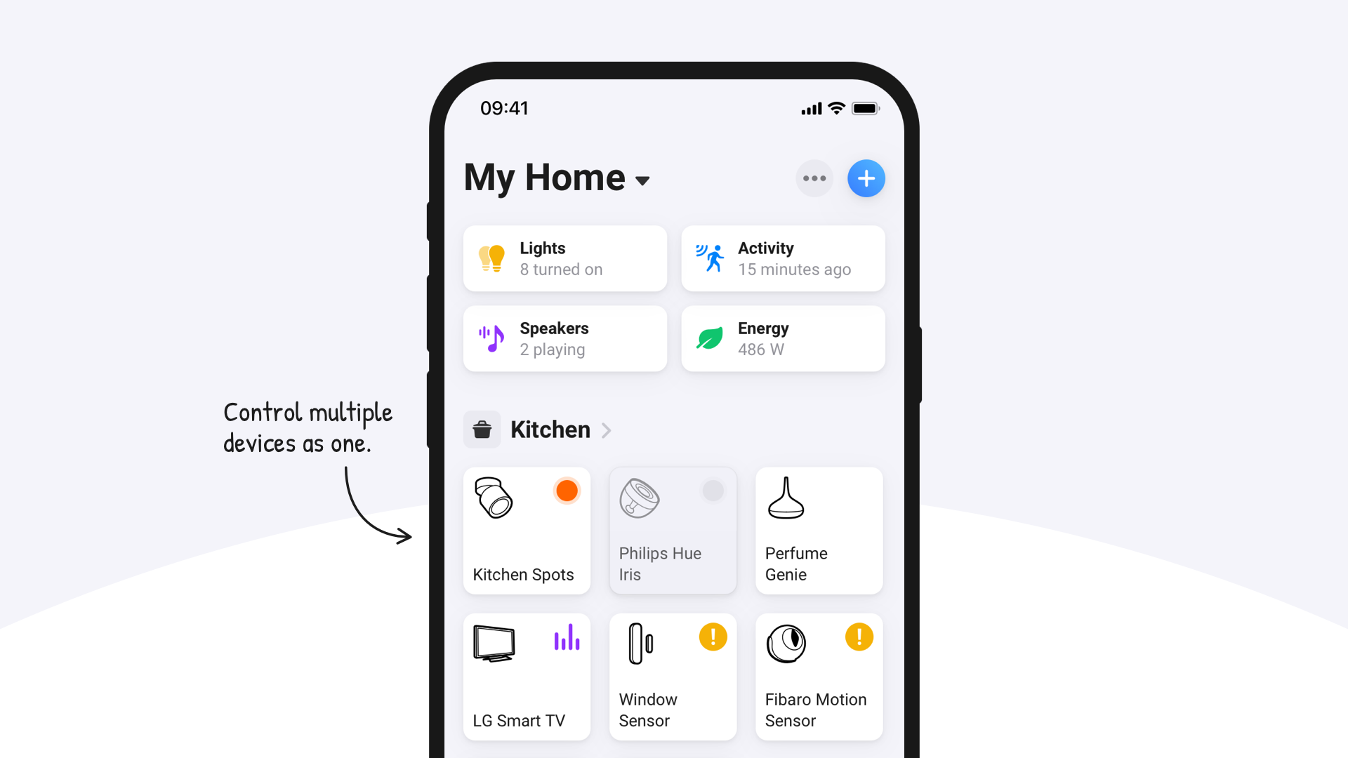 Introducing Device Groups – News | Homey